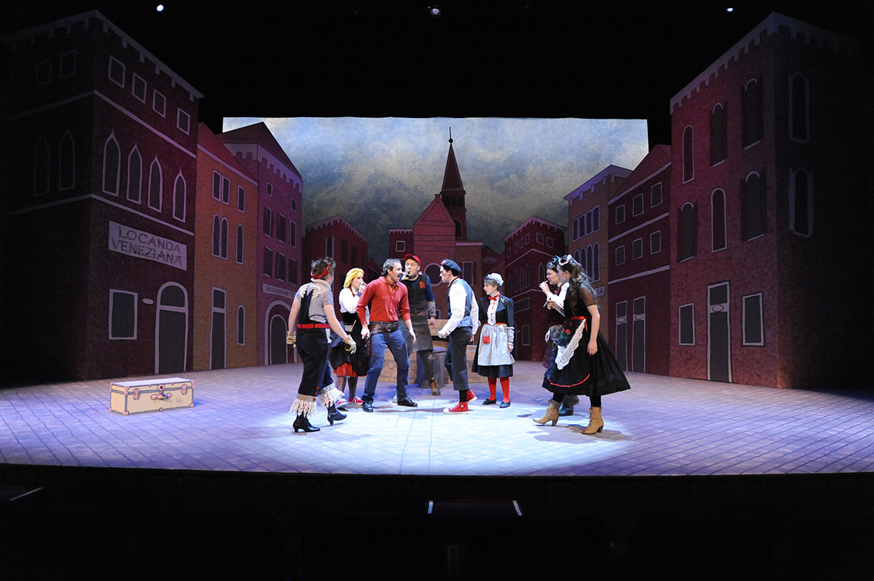 The Servant of Two Masters – MICHAEL KRACZEK THEATRE DESIGN